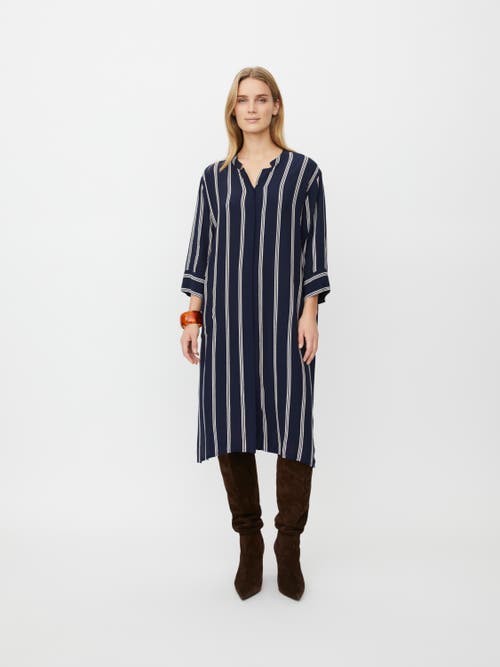 MASAI COPENHAGEN Masai Copenhagen Striped V-Neck Midi Dress